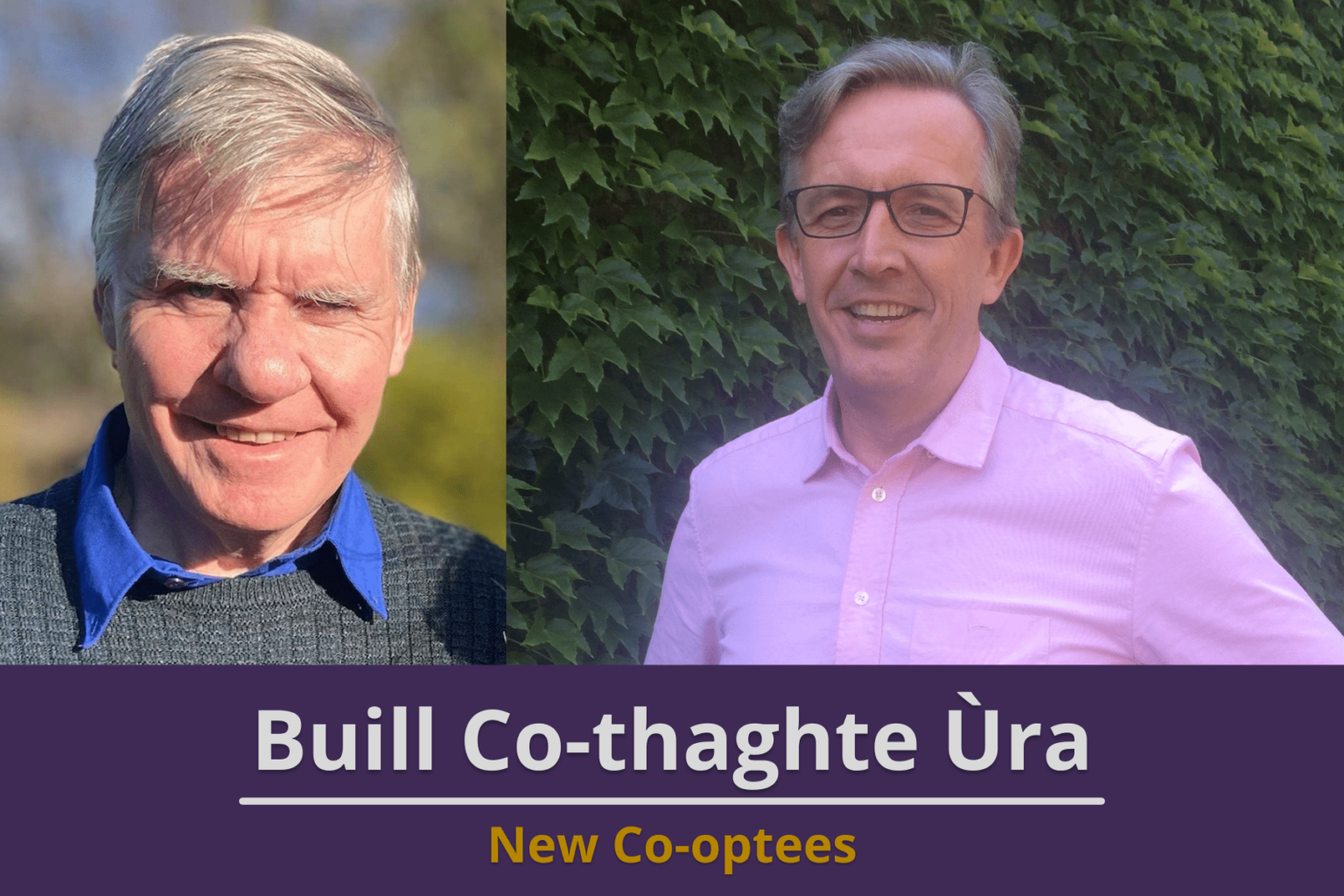 Bòrd na Gàidhlig welcomes new Co-optees – Bòrd na Gàidhlig